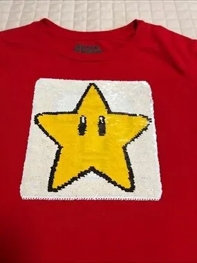 Super Mario Bros | Shirts & Tops | Super Mario Red Short Sleeve Tee ...